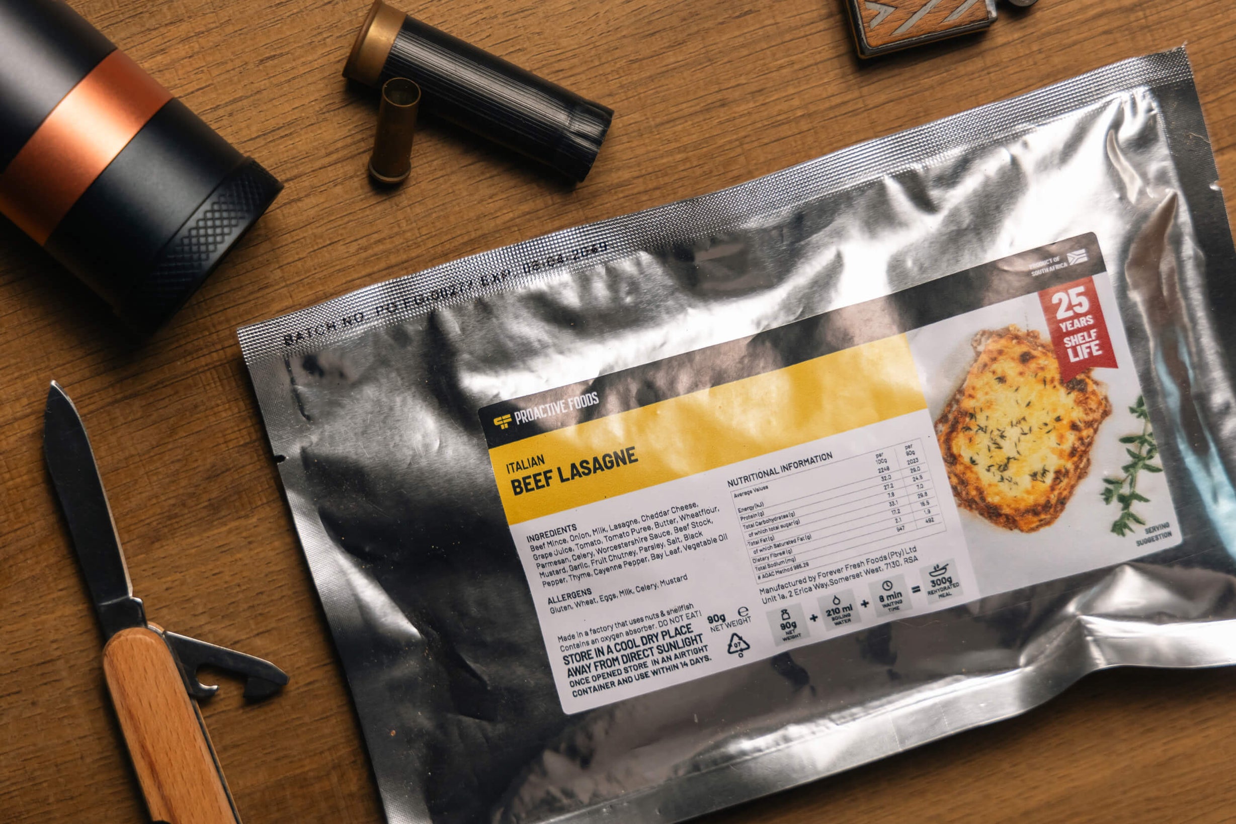 Freeze-Dried Emergency and Survival Food