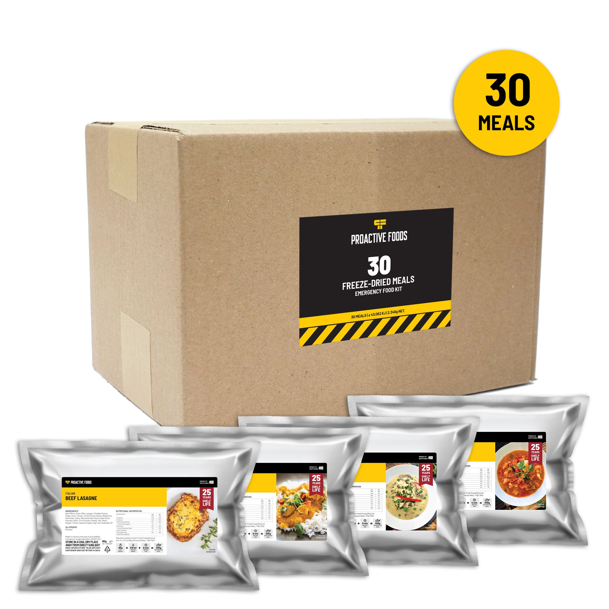 Emergency Food Kits | 30 to 2160 Meal Packs | 25-Year Shelf Life ...